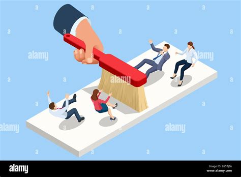 Personnel Reduction Stock Vector Images Alamy