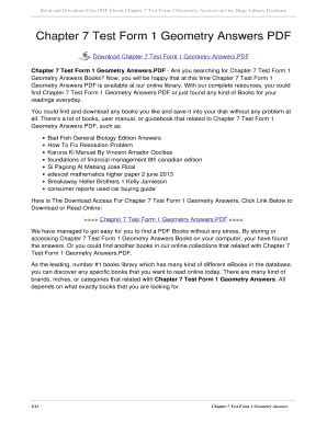 Chapter 7 Test Answers Geometry Fill And Sign Printable Template Online