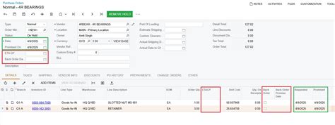 Linking Dates From Custom Date Field On Po Screen To Custom Date Field