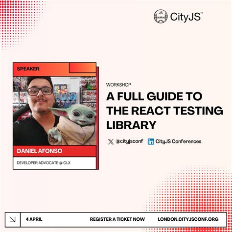 Cityjs Conferences On Linkedin Reacttestinglibrary Developercommunity Codequality