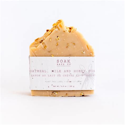 Oatmeal Milk And Honey Soap Bar Soak Bath Co