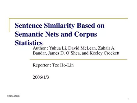 Ppt Semantic Sentence Similarity A Novel Approach Powerpoint Presentation Id 9527236