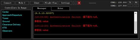 Vpilot 351无法连接 Pilot Software Vatsim Forum