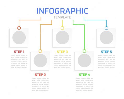 Premium Vector Plan Connecting Infographic Chart Design Template