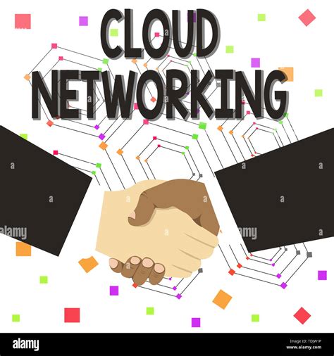Text Sign Showing Cloud Networking Business Photo Text Is Term Describing Access Of Networking