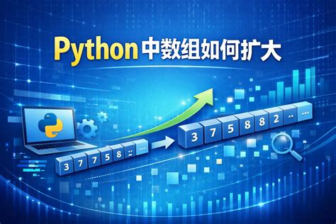 Python中数组如何扩大