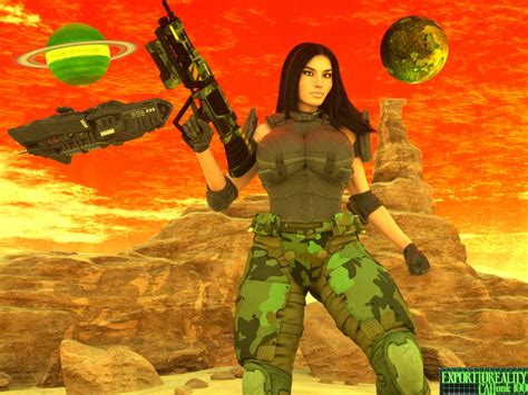 Female Quake Marine By Cahunk100 On Deviantart