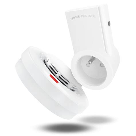 Smart Smoke Detector And Connected Socket Unique On The Market