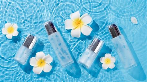 Blue Beauty Fresh Flowers Makeups Interior Map Powerpoint Background For Free Download Slidesdocs