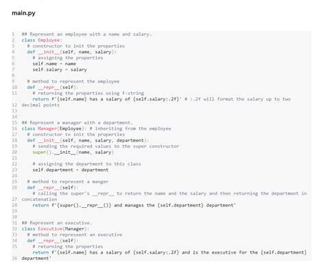 Solved 10 4 Lab Employee Writing Superclass And