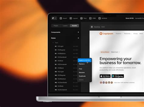 nova ui kit design your website in just a few clicks with nova ui kit