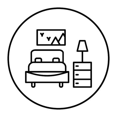 Premium Vector Bed Vector Illustration