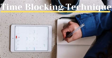 Powerful Tips To Perform Time Blocking My Planning Zone