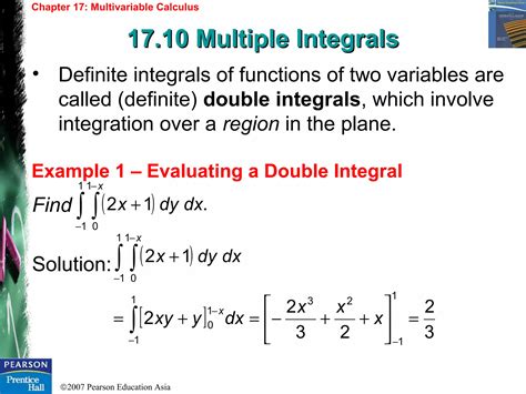 Chapter 17 Multivariable Calculus Ppt