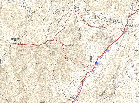 山遊人の徒然日記山頂からの大展望満喫守屋山
