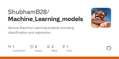 Github Shubhamb28machinelearningmodels Various Machine Learning Projects Including
