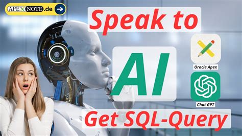 🤖 From Chat To Code Generate Complex Sql Queries For Oracle Apex
