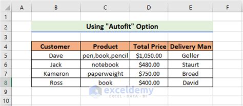 How To Space Rows Evenly In Excel 5 Methods ExcelDemy