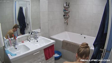 Toilet Voyeur Blonde Girl Long Pooping