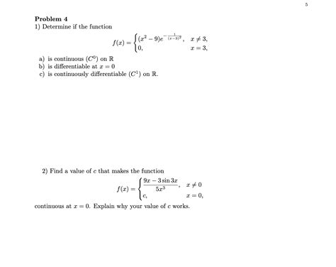Solved 1 Determine If The Function