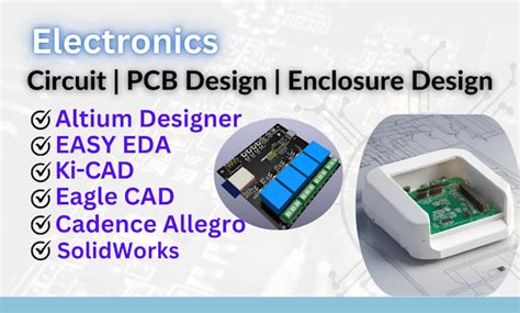 Pcb Design And Cad Enclosure By Usama006 Fiverr