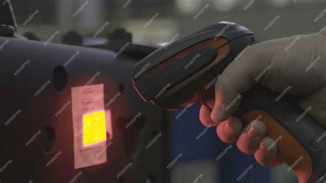 Premium Photo A Man Scanning A Barcode Buying And Selling Concept Scene Close Up Of Hand