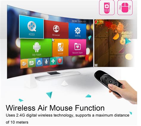 C120 6 Axis Gyro 2 4G Mini Air Mouse