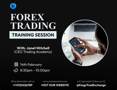 Forex And Binary Trading Online Course Template Postermywall