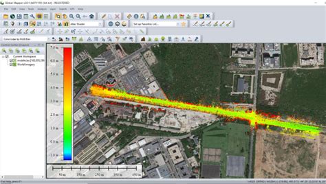 Global Coordinates With Georeferencer Oxts Support