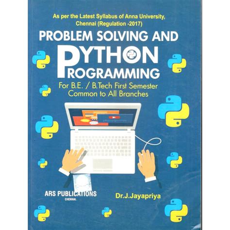 Problem Solving And Python Programming