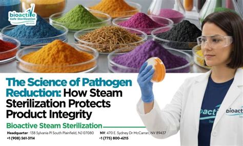 Pathogen Reduction And Steam Sterilization In The Usa Bioactive Services