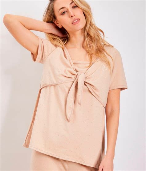 Pijama Nudo Sweet Mom En LencerÍa Moda