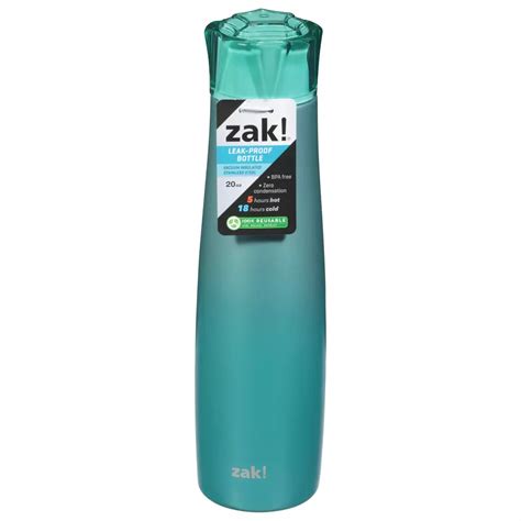 Zak Jewel Stainless Steel Water Bottle Aquamarine Shop Travel And To