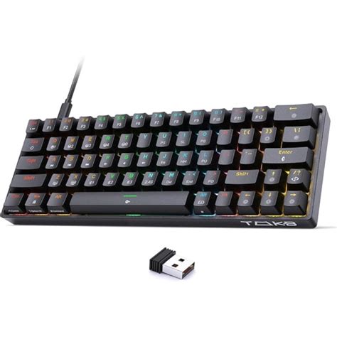 Tmkb T63 Gaming Keyboard Wireless Triple Mode Bt5 0 2 4g Usb C