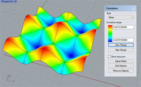 Current Curvature Analysis Tool Cant Distinguish Concave Vs Convex Rhino Mcneel Forum