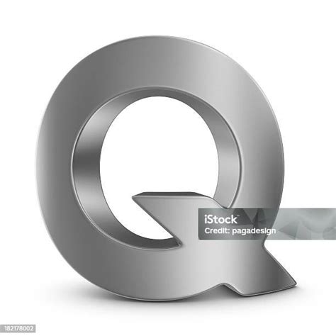 금속 알파벳 Q 알파벳 Q에 대한 스톡 사진 및 기타 이미지 알파벳 Q 3차원 형태 알파벳 Istock