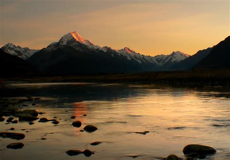Aoraki Mount Cook Village New Zealand Sunrise Sunset Times