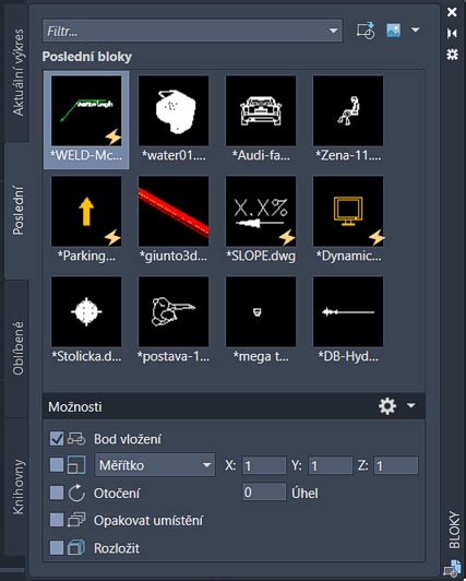 Cad Forum How To Clear The List Of Recent Blocks In The Palette