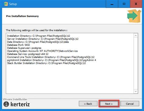 postgresql veritabanı windows kurulumu resimli anlatım