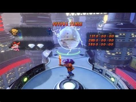 Crash Bandicoot Warped Level 31 Future Tense Both Gems Dlc Youtube