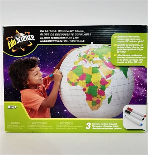 Toys R Us Edu Science Inflatable Discovery Globe Geography Learning