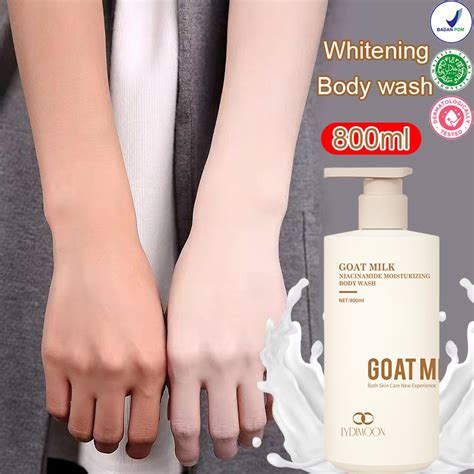 Jual Body Wash Pemutih Badan Permanen Shower Gel Sabun Pemutih Badan ML Sabun Lembap