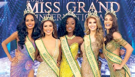 The Complete List Of Miss Grand International Winners