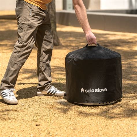 Solo Stove 18 In Black Aluminum Fire Pit Cover In The Fire Pit