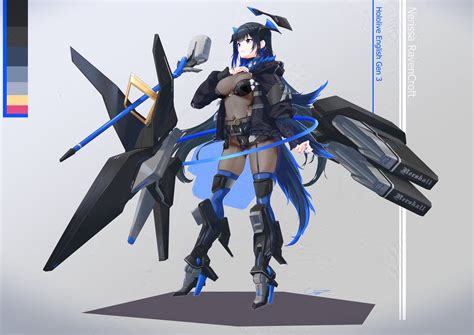 Nerissa Ravencroft Hololive And More Drawn By Uhen Danbooru