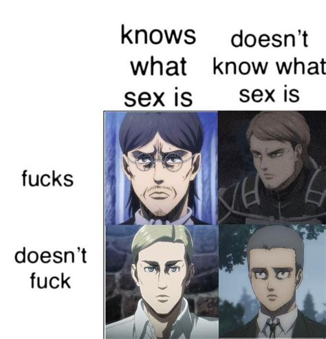 Knowsdoesnt Know What Sex Is Meme Aot Edition Rshingekinokyojin
