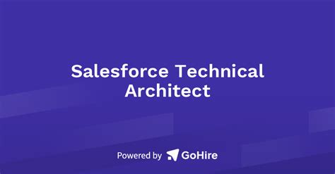 Salesforce Technical Architect At N Consulting Ltd Jobs At N Consulting Ltd
