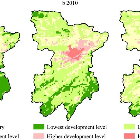Temporal And Spatial Evolution Of Socio Economic Development Level In Download Scientific