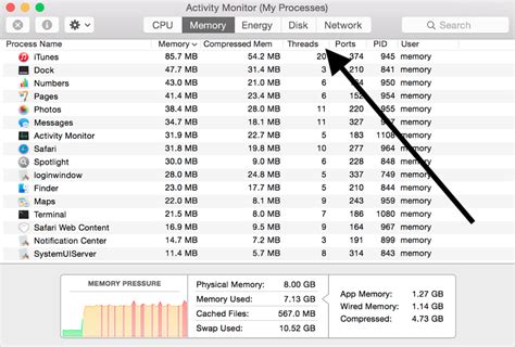 activity monitor columns are missing fix macreports