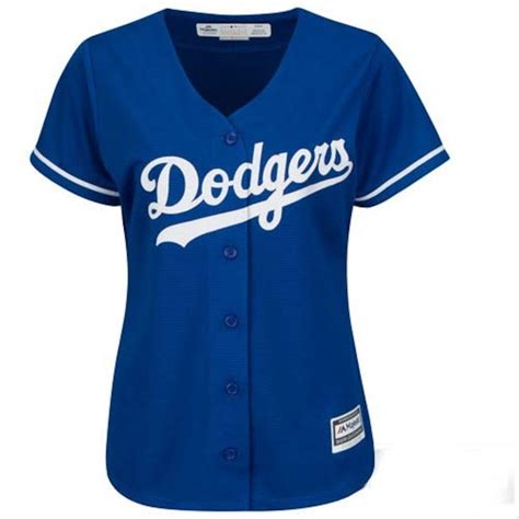 Majestic Los Angeles Dodgers Womens Royal Cool Base Jersey